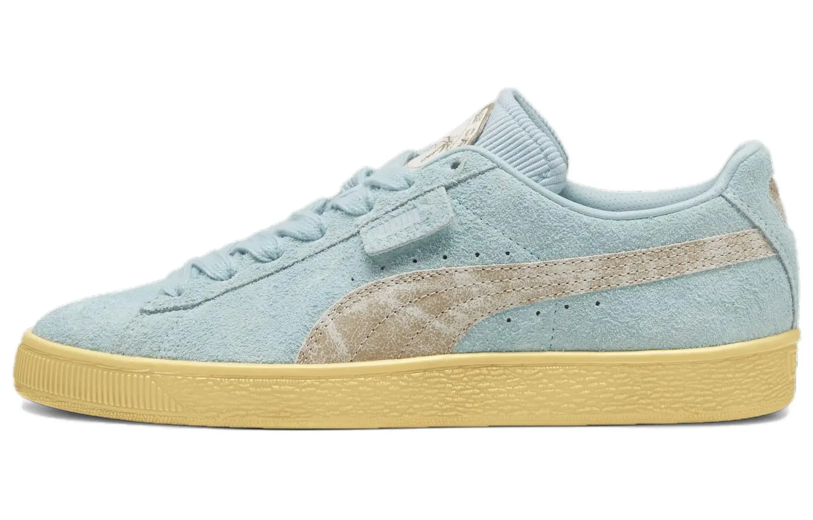 Puma Palm Tree Crew X Suede B 'Turquoise Surf' - POIZON