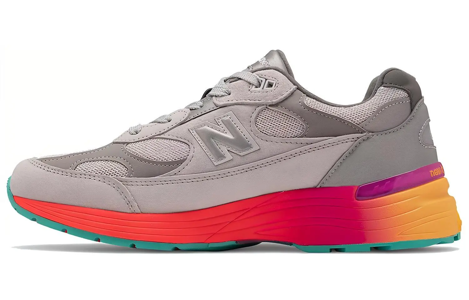 New Balance 992 MiUSA Grey Multi - POIZON