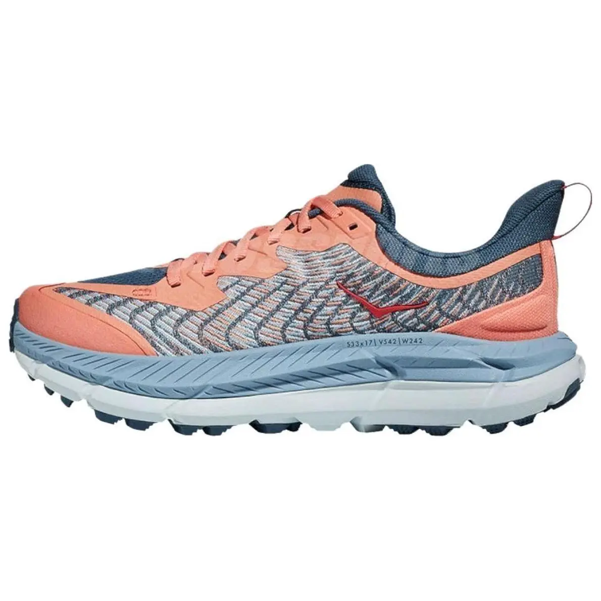 HOKA ONE ONE Mafate Speed 4 Papaya Real Teal Women's - POIZON