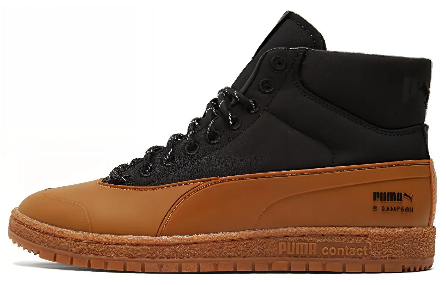 Puma Ralph Sampson 70 Mid Maison Kitsune Black - POIZON