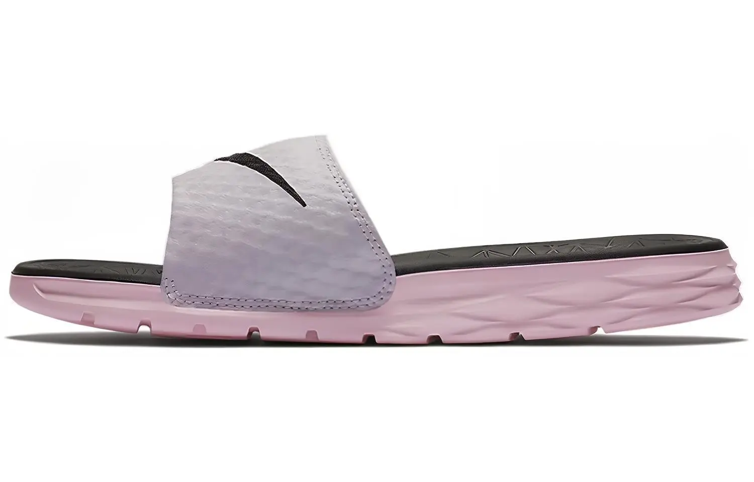 Nike Benassi Solarsoft 2 Slide 'Arctic Pink Black' Women's - POIZON