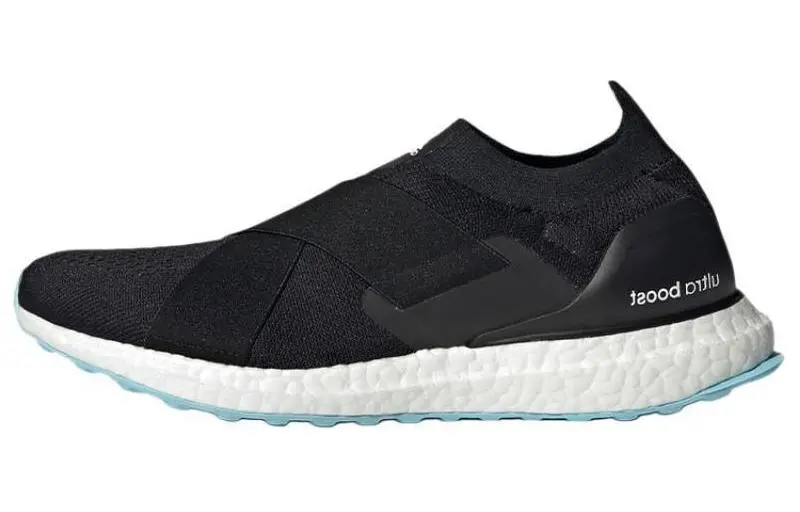 adidas Ultra Boost Slip-On DNA Black Hazy Sky Women's - POIZON