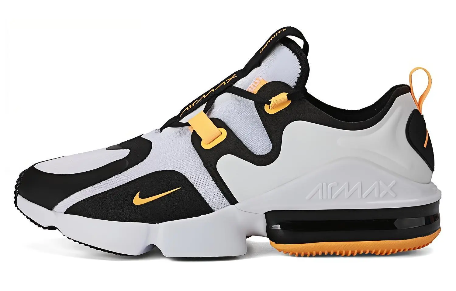 Nike Air Max Infinity White Laser Orange - POIZON