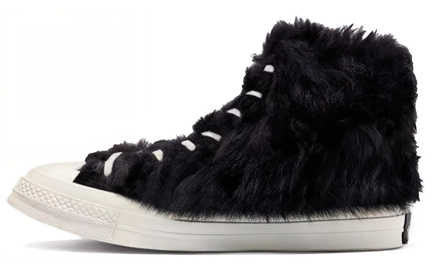 Converse Chuck Taylor All Star 70 Hi Ambush Fuzzy Black - POIZON