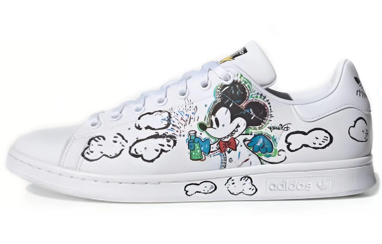 Adidas Stan Smith Kasing Lung X Disney Labubu Mickey Mouse - POIZON
