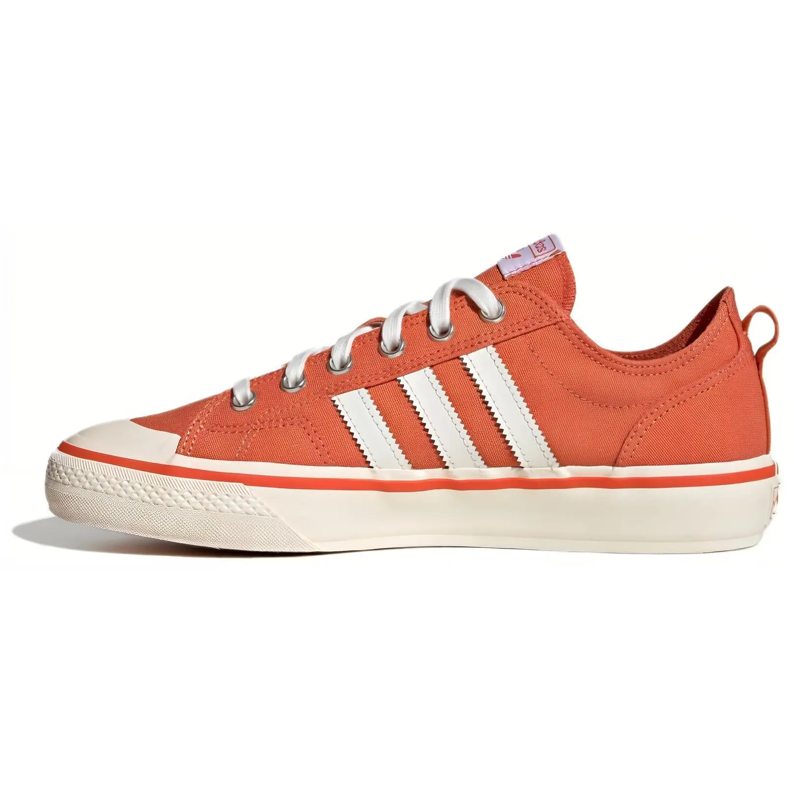 adidas originals NIZZA Orange white - POIZON