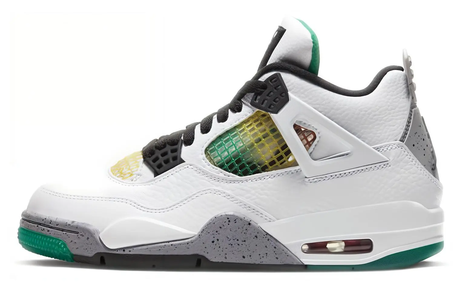 Jordan Air Jordan 4 Retro "Rasta - Lucid Green" Sneakers - POIZON