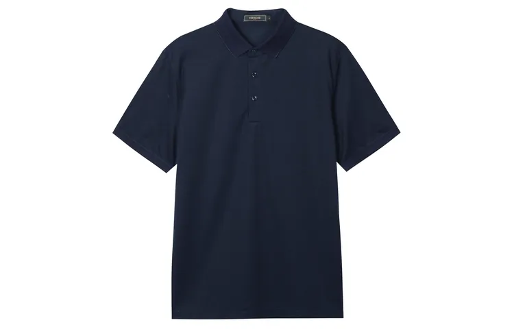 YOUNGOR Polo Shirts Men Navy Blue - POIZON