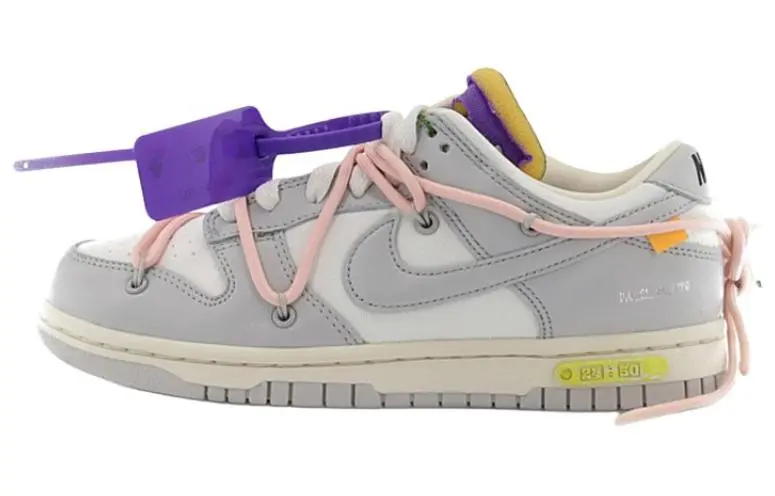 Nike Dunk Low Off-White Lot 24 US M 9.5 - POIZON