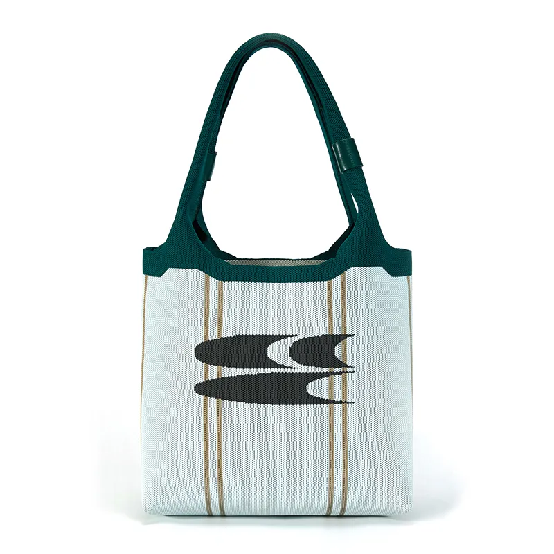 Crying Center Handbags Blue/Green Stripes - POIZON