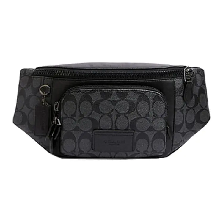 COACH Men Track Fanny Pack Gift Box (Basic Set+Yellow Counter Gift Box)