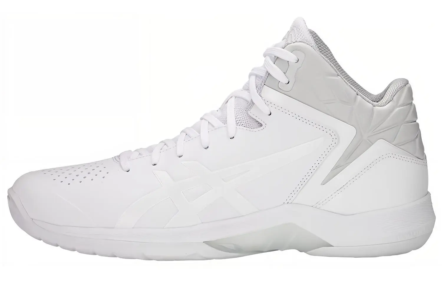 Asics Basketball Shoes Men Mid-top White - POIZON
