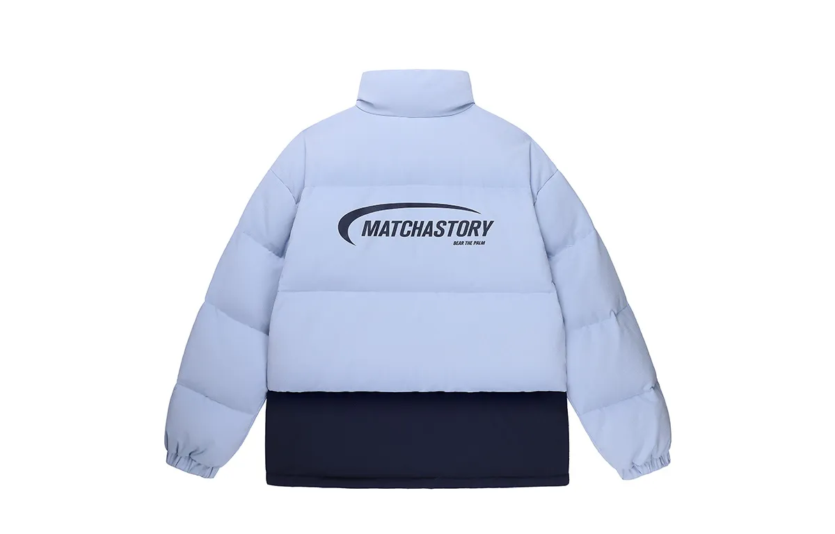 MATCHA STORY Unisex Down Jacket - POIZON