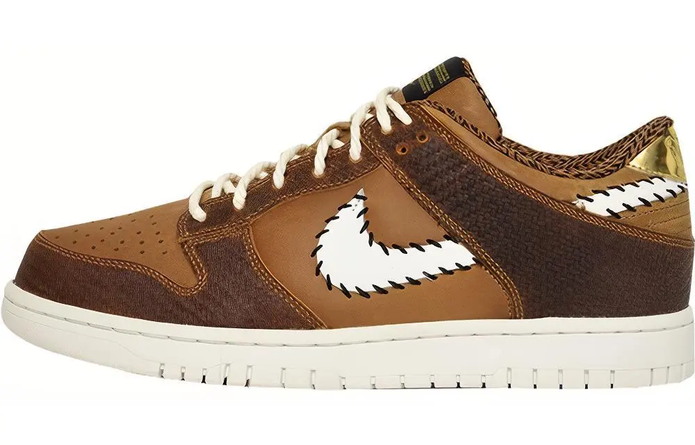 Nike Dunk Low Paris YMCA Old Court Ale Brown - POIZON