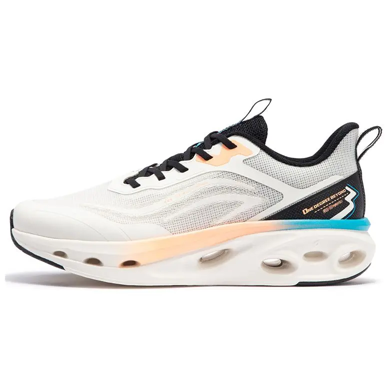 361° Running Shoes Men Low-top White/Black - POIZON