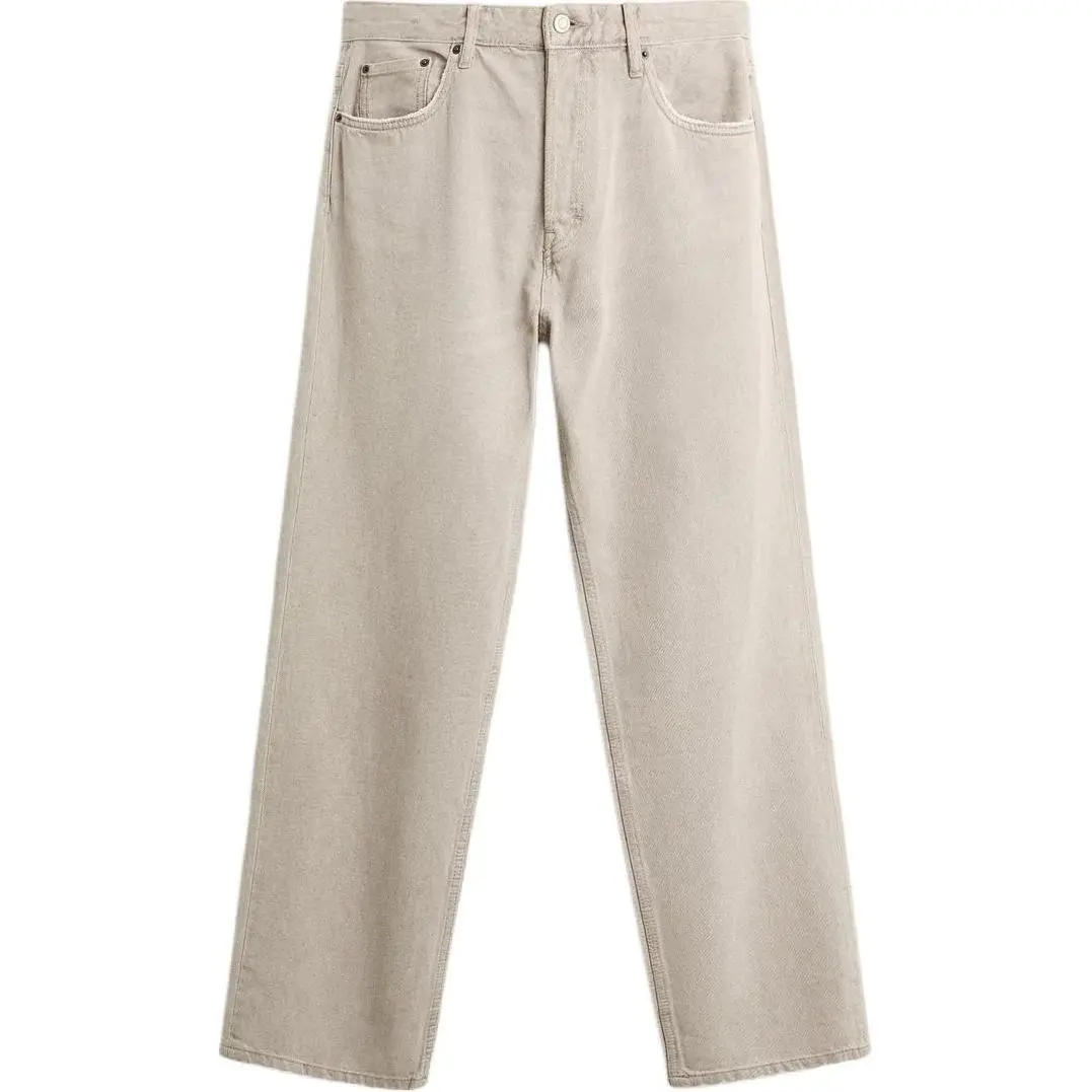 ZARA Jeans Men Gray - POIZON