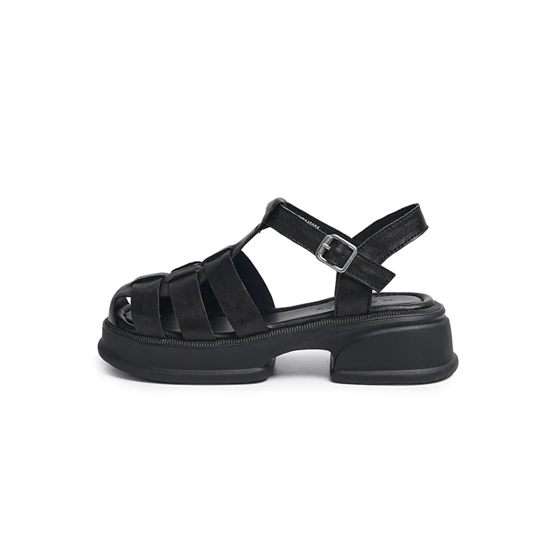 RED DRAGONFLY Roman Sandals Women's Brown EU 36 - POIZON