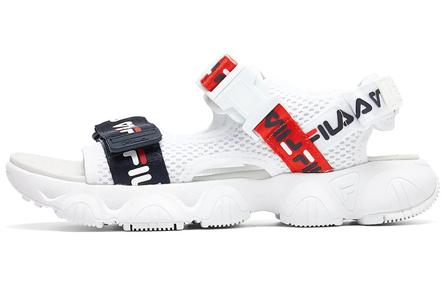 FILA Jagger Sports Sandals White/black/red Women's - POIZON