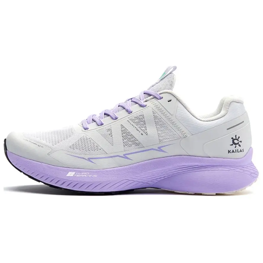 KAILAS Running Shoes Women's Low-top Gray/Purple - POIZON