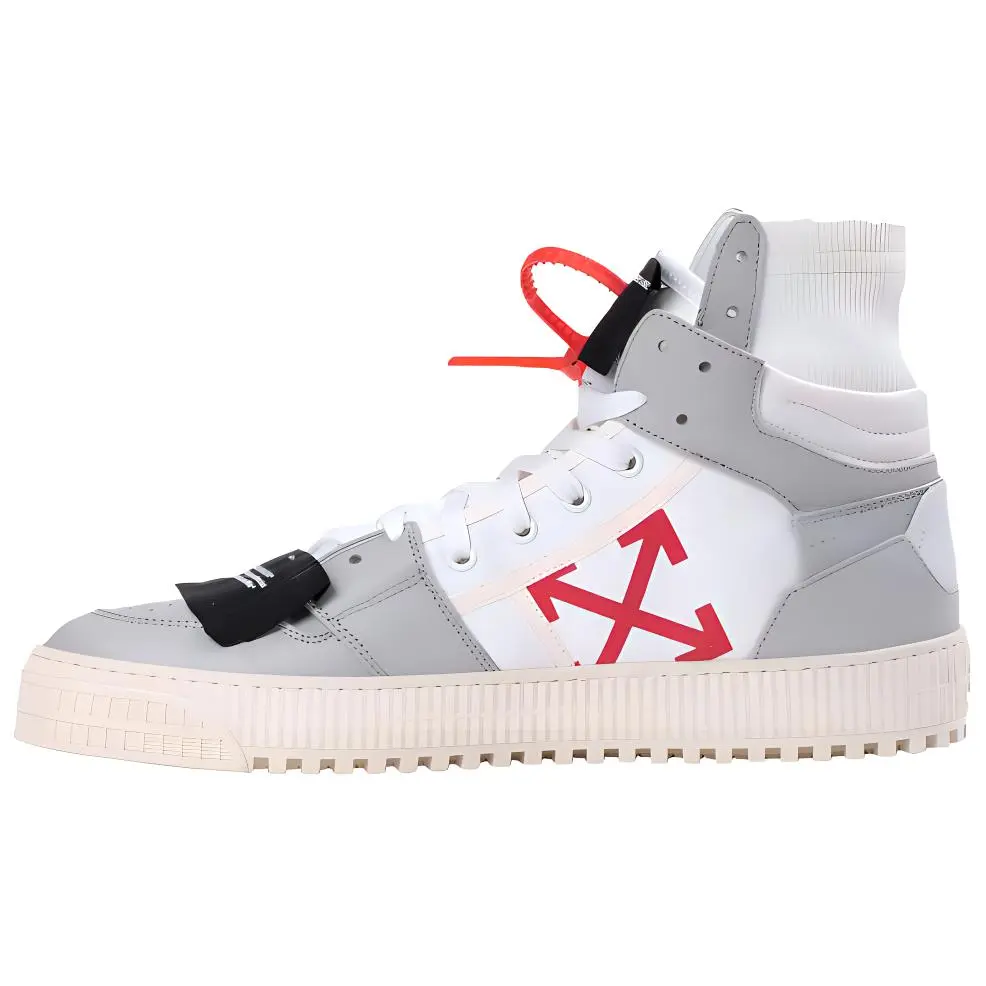 OFF-WHITE Off Court 3 Silver White - POIZON