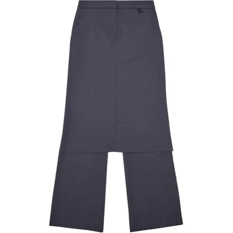 DIESEL Suit Trousers Women's Dark Gray - POIZON