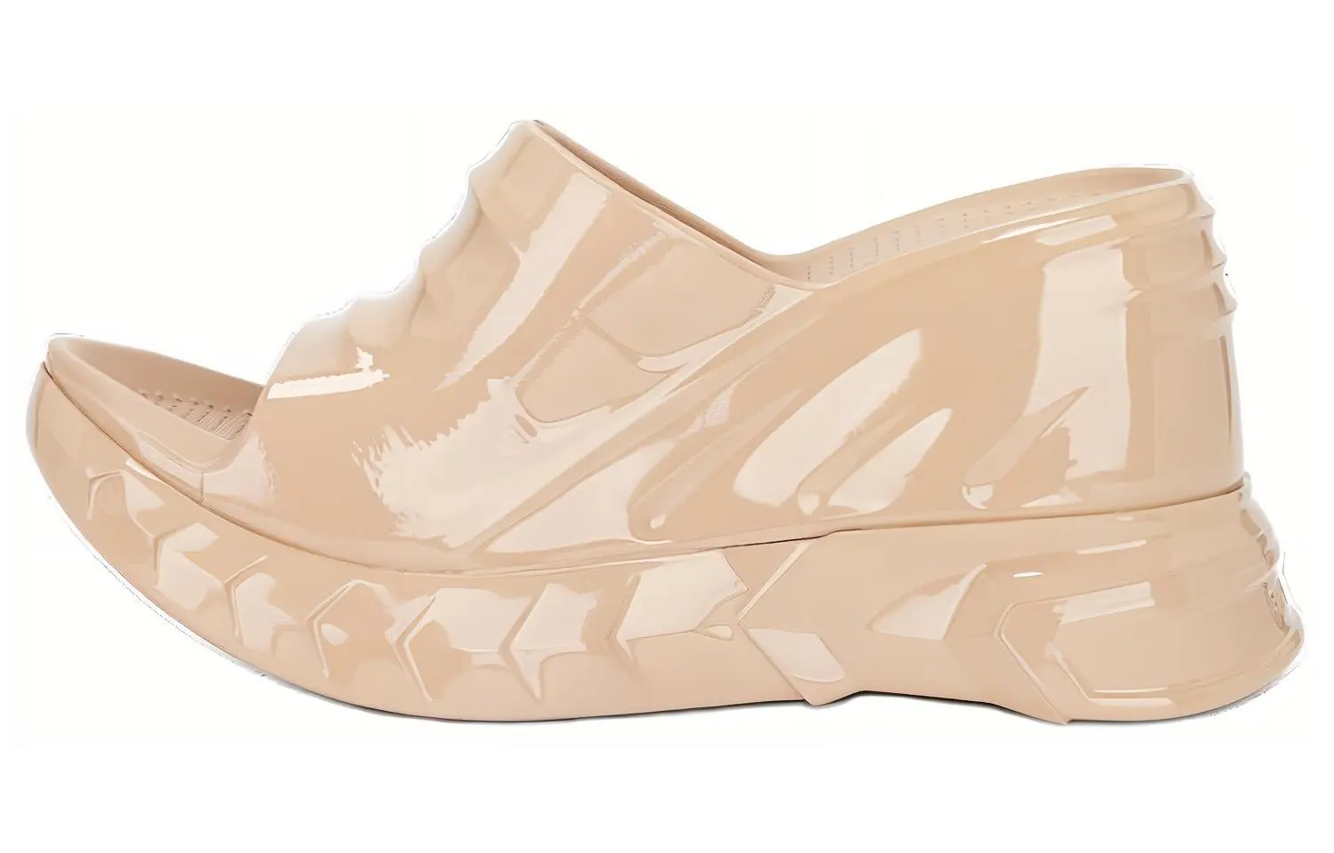 Givenchy Marshmallow Wedge Slides - POIZON