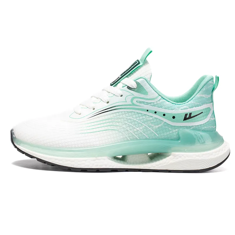WARRIOR Running Shoes Men Low-top White/Green - POIZON