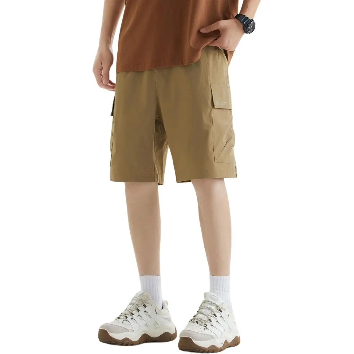 361° Casual Shorts Men Pine Nut - POIZON