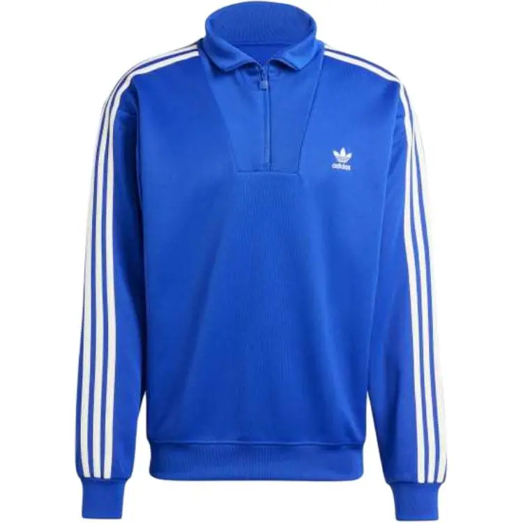 Adidas Sweatshirts Men Semi-Transparent Blue - POIZON