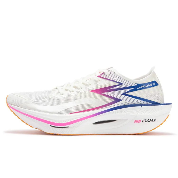 361° Fly Burn 3 Running Shoes Unisex Low-top Feather White/fluorescent ...