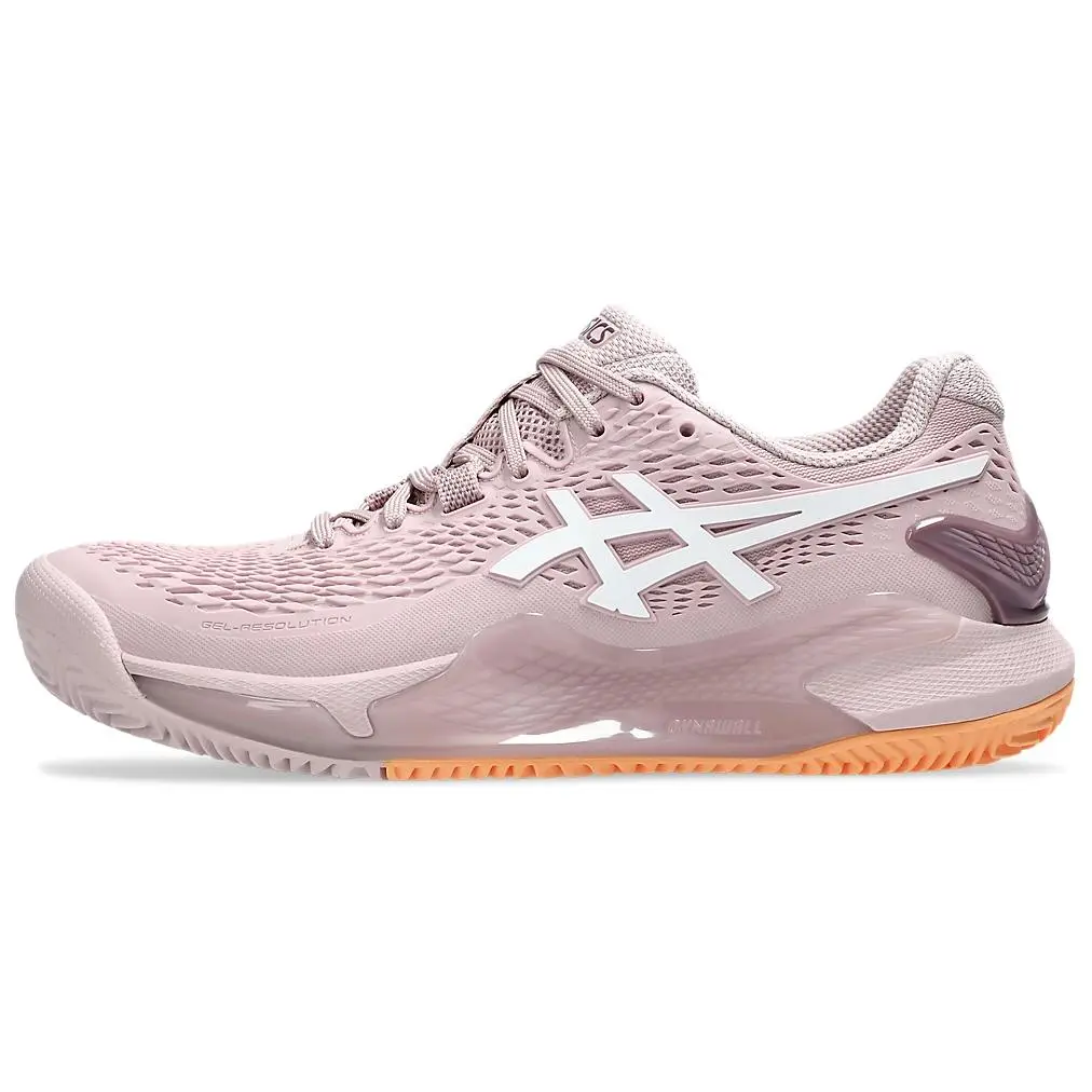 Asics Gel-Resolution 9 Tennis Shoes Unisex Low-Top Divide River Rose ...