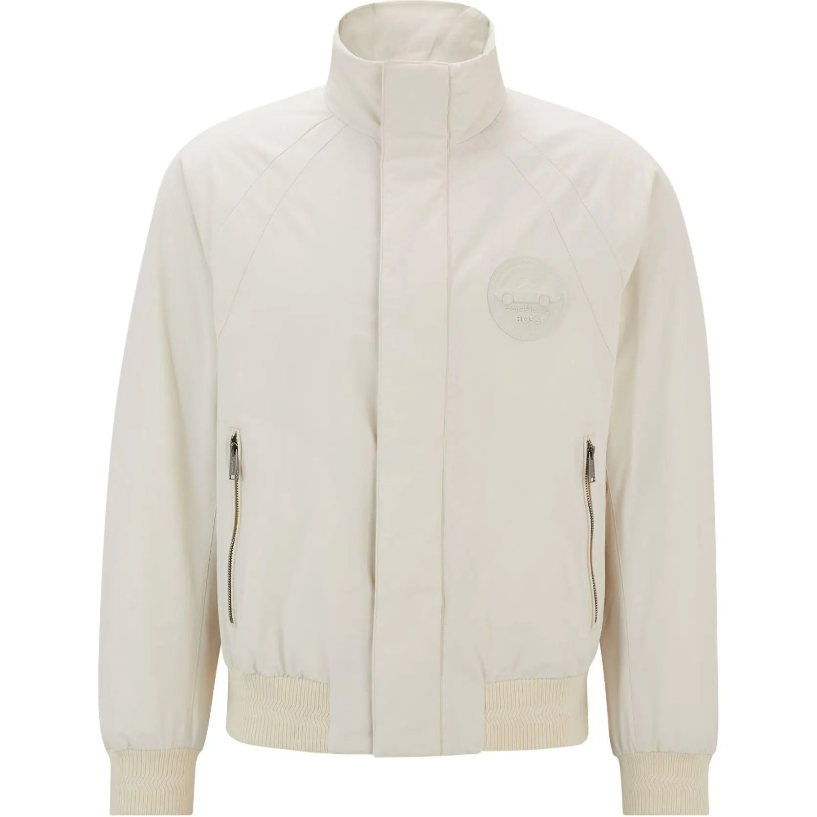 Porsche X HUGO BOSS Jackets Men Natural White Color - POIZON