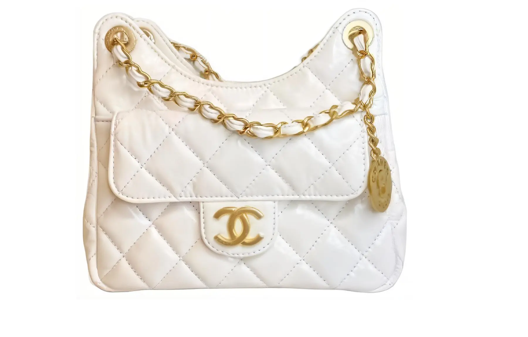 CHANEL HOBO Tmall Genie Crossbody Bag - POIZON