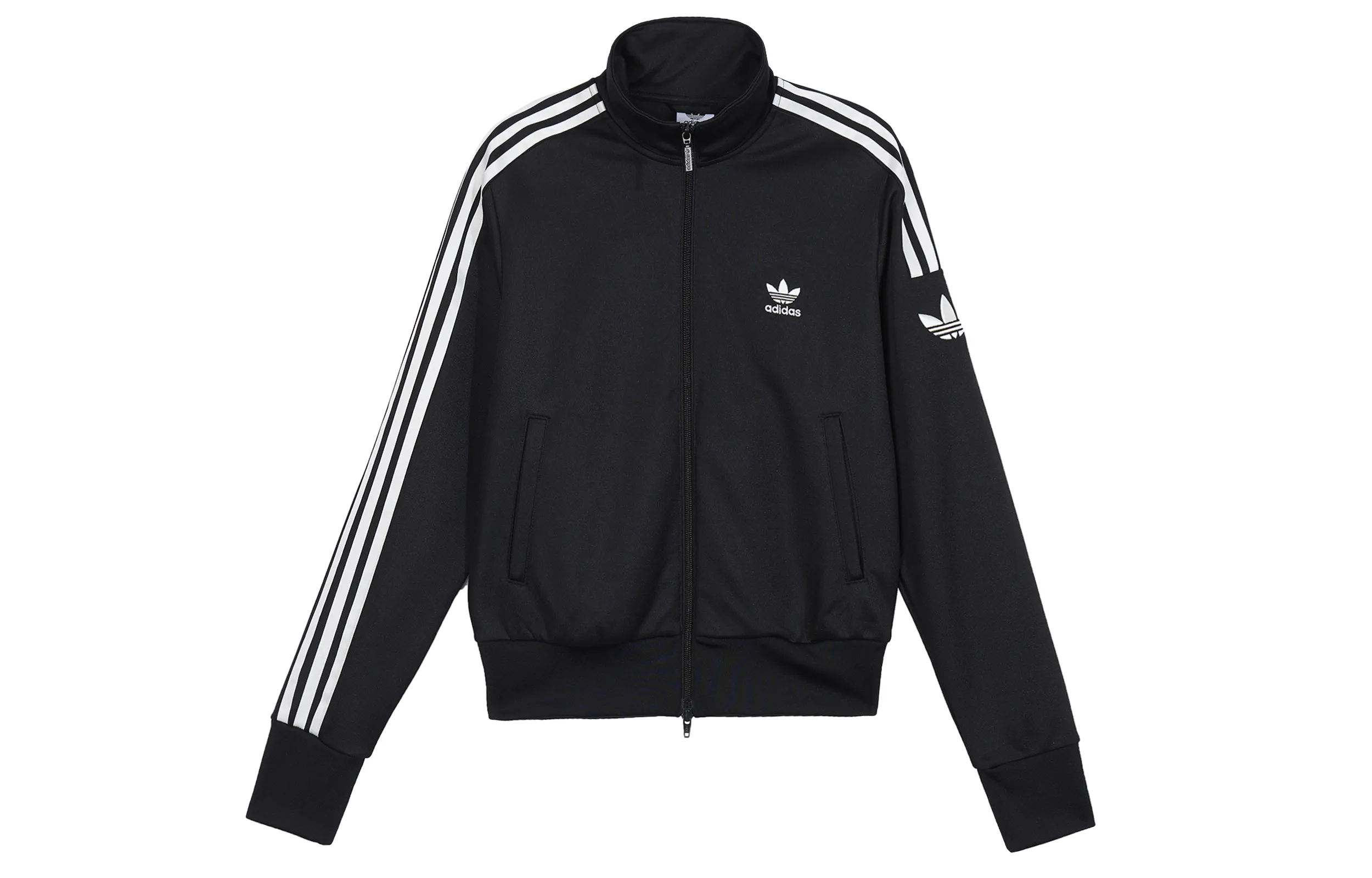 adidas originals Classic Three-stripe Sportswear Jacket Women's Black ...
