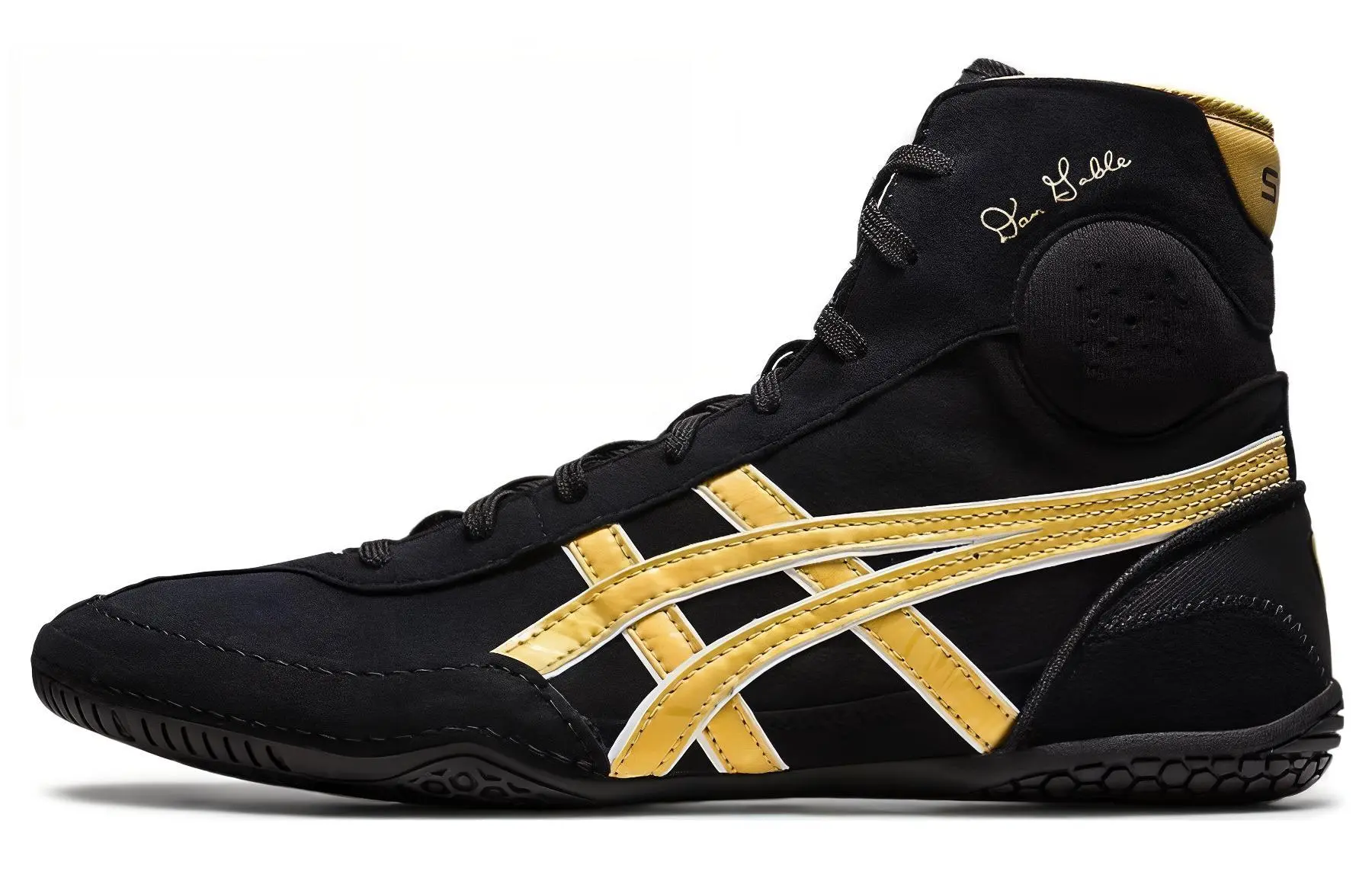 Asics Dan Gable Evo 3 'Black Rich Gold' - POIZON