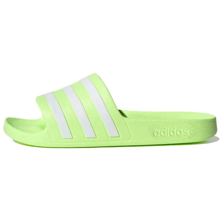Adidas Adilette Slide Slippers Women's Neon Yellow - POIZON