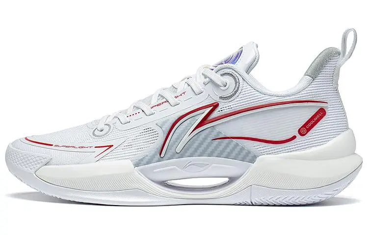 LINING Super Light V2 Basketball Shoes Men Low-top White - POIZON