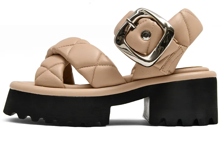 KMD One-Strap Sandals Women's - POIZON
