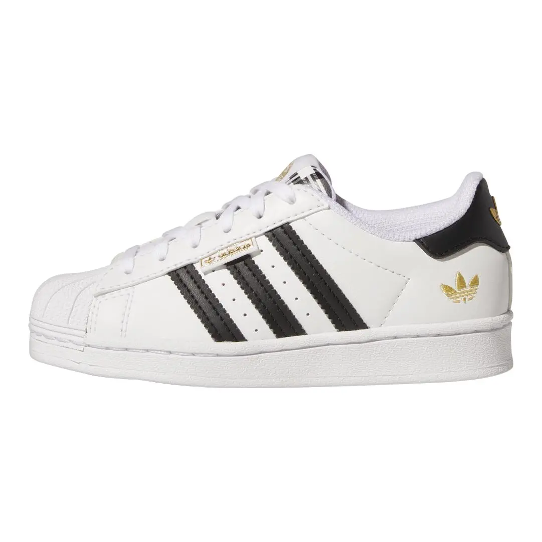 Adidas Superstar Cloud White Core Black Gold Metallic TD - POIZON