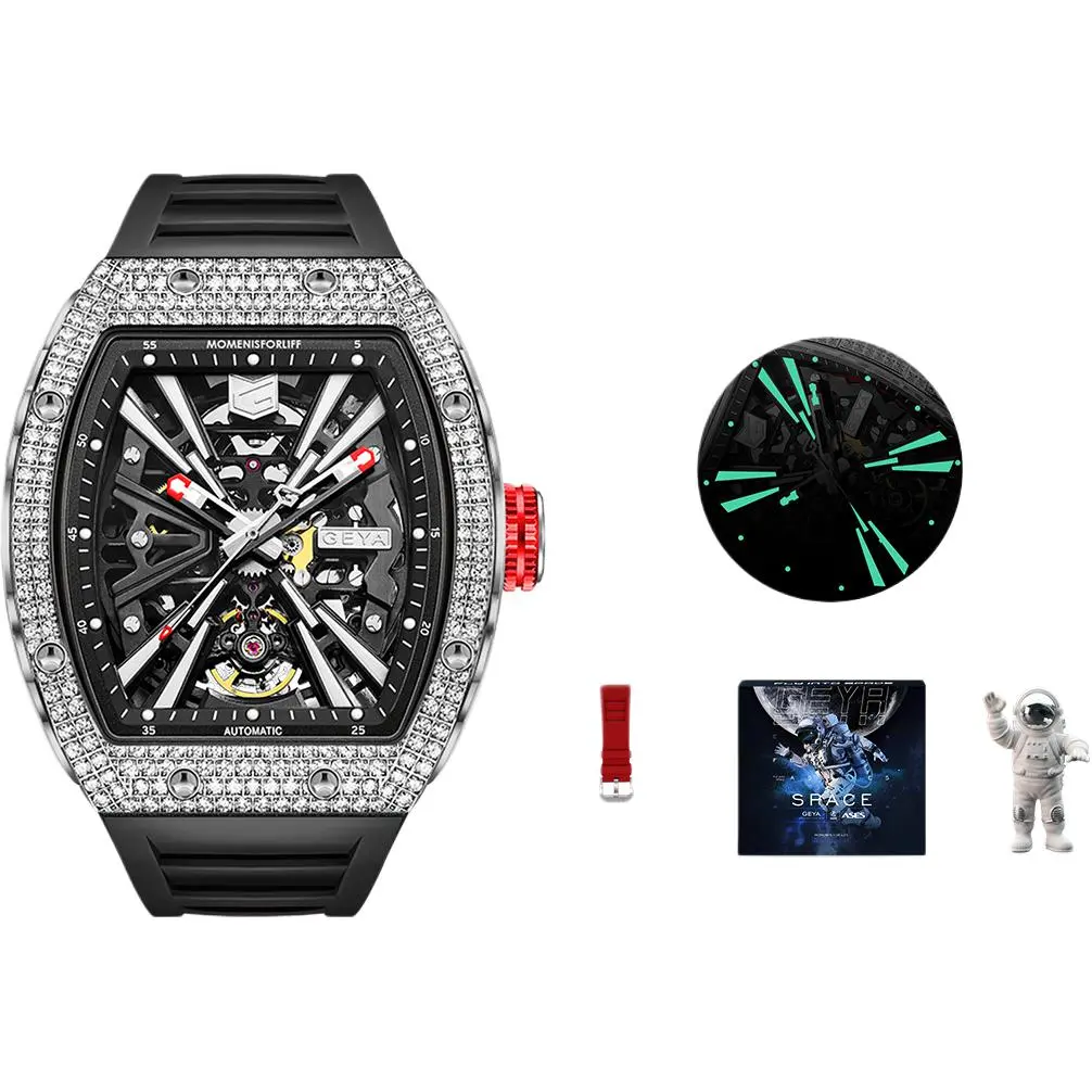 GEYA Men China Aerospace Co-branded Chinese Watches - POIZON