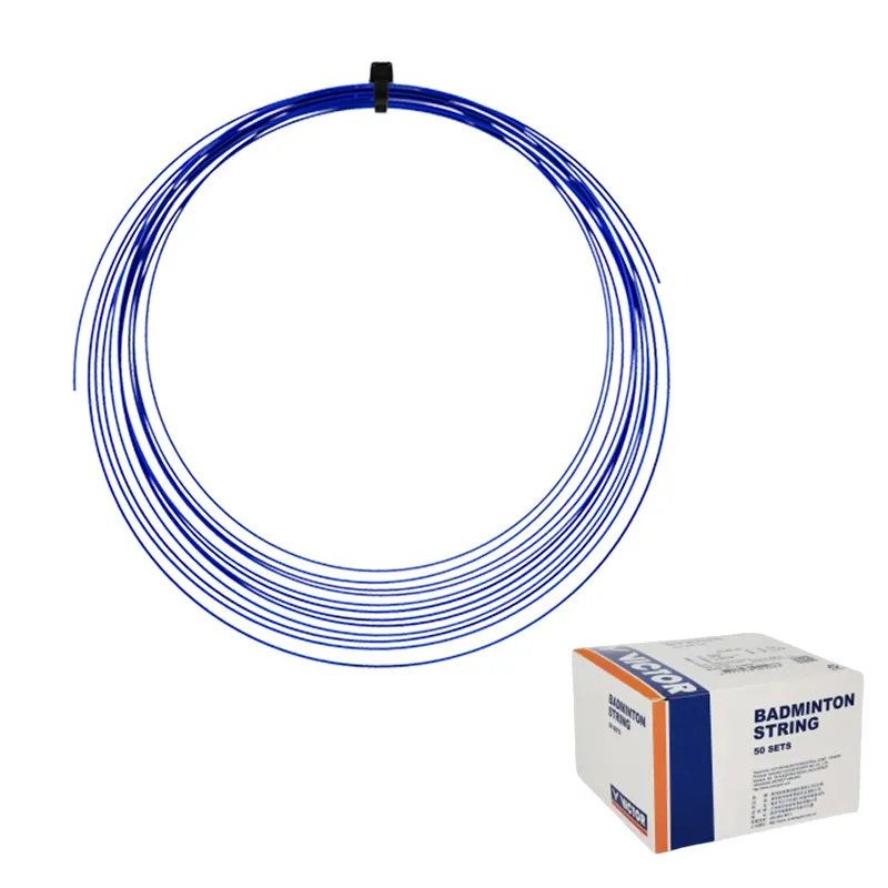 VICTOR Durable Type Badminton Strings Blue Unisex 50-Pack Box Included ...