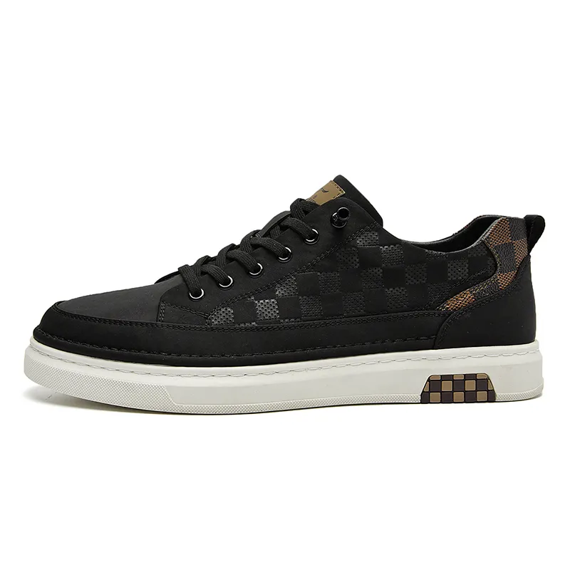 SEPTWOLVES Skateboard Shoes Men Low-Top - POIZON
