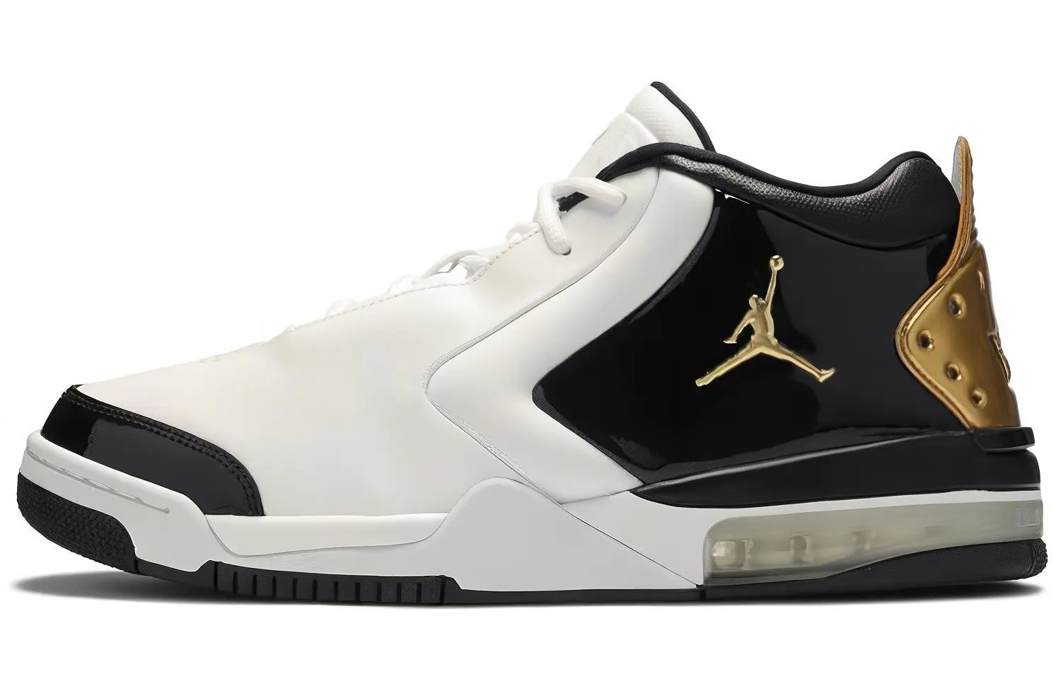 Jordan Big Fund Premium White Metallic Gold US M 8.5