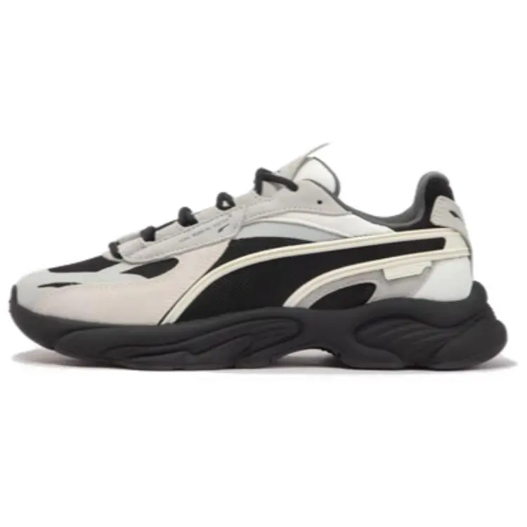 PUMA Rs-Connect Chunky Sneakers Unisex Low-Top Black-White-Light Gray ...