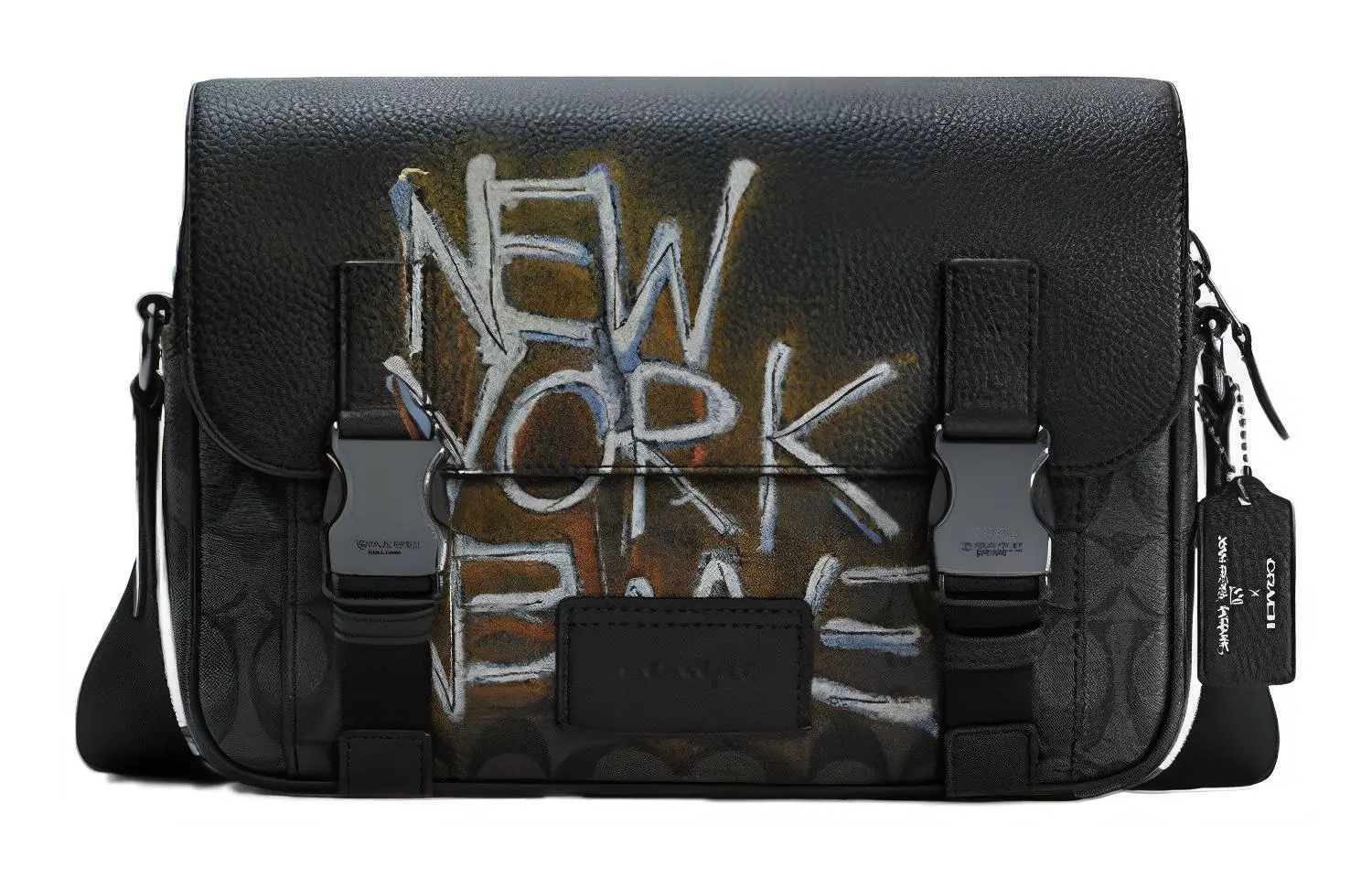 Jean-michel Basquiat X COACH Track Crossbody Bag - POIZON