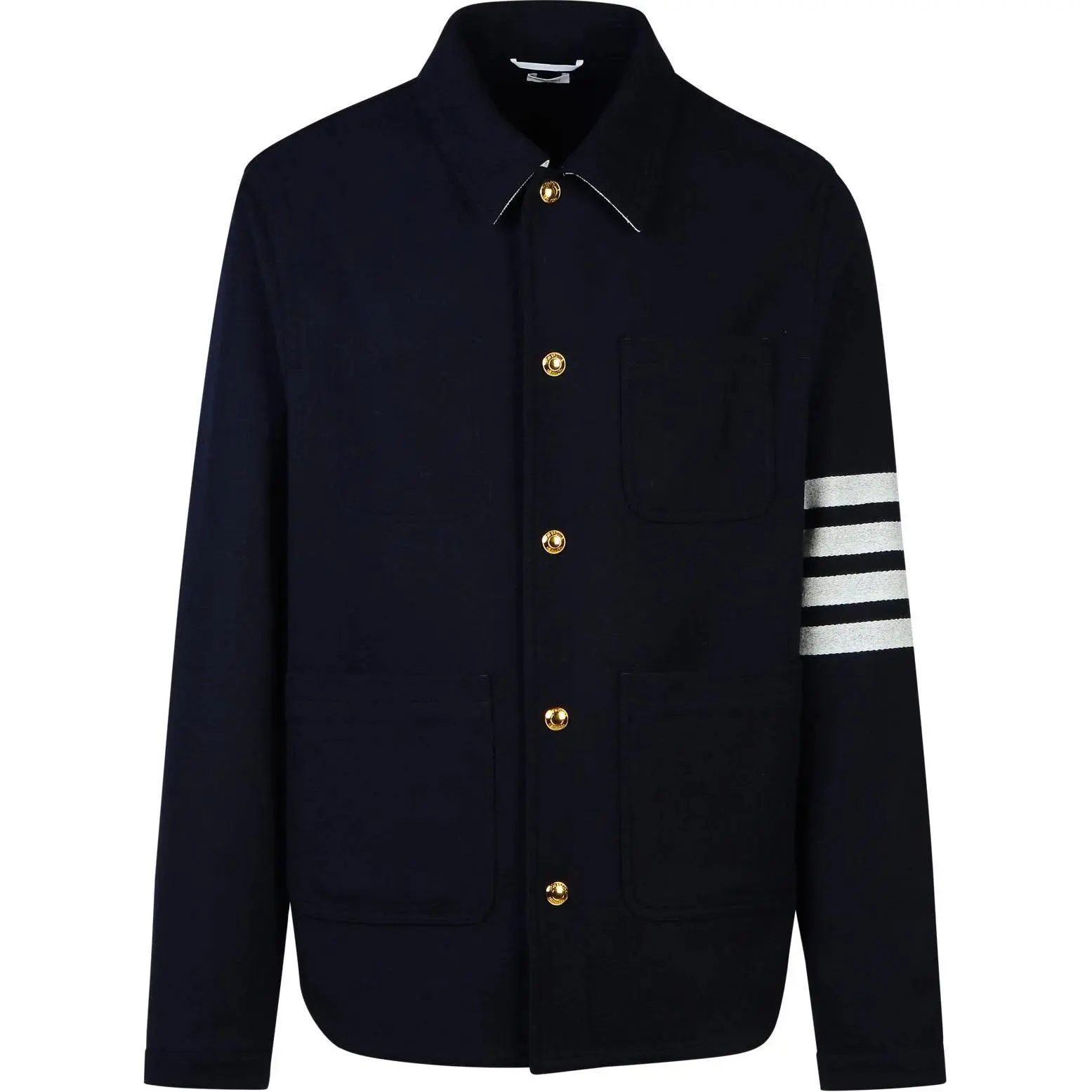 THOM BROWNE Jacket Men Navy 4