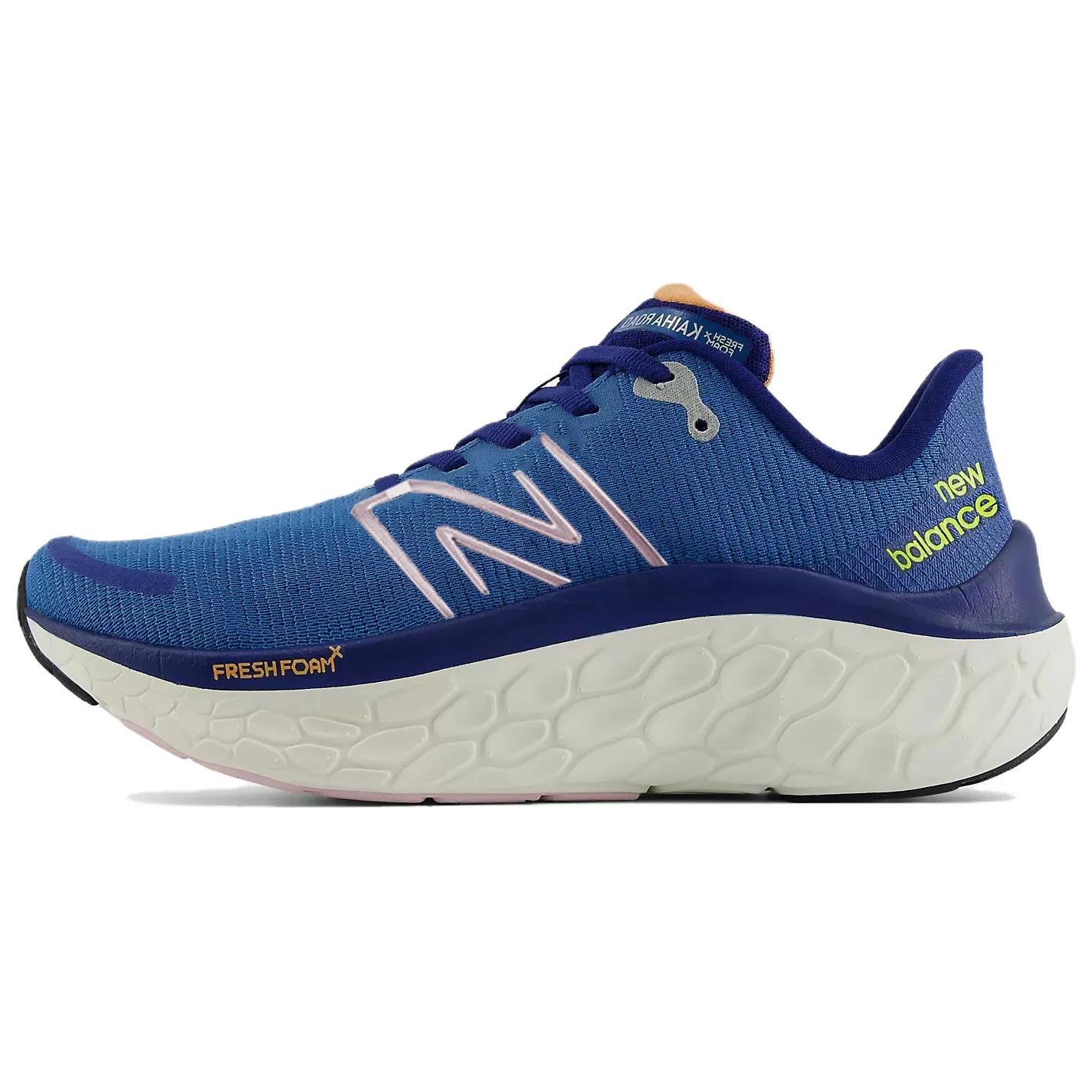 New Balance Kaiha Road Running Shoes Unisex Low-top Blue/pink - POIZON