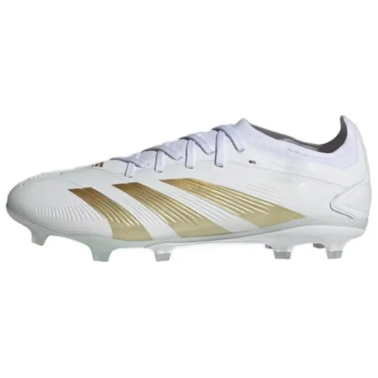 Adidas PREDATOR PRO Football Shoes Unisex Low-top White - POIZON