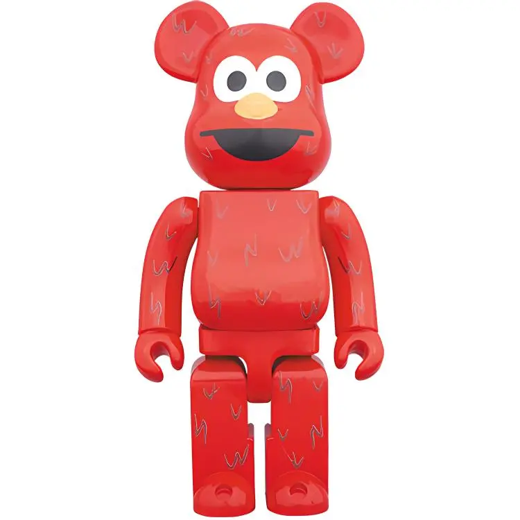 BE@RBRICK X Sesame Street Elmo Red - POIZON