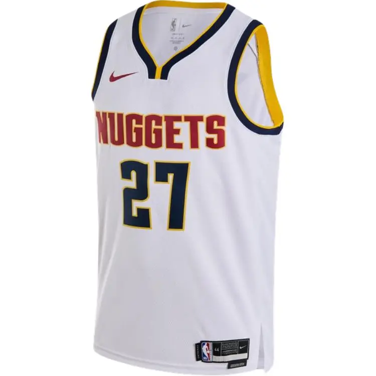 Nike Dri-Fit NBA Jersey Basketball Jersey Men White - POIZON